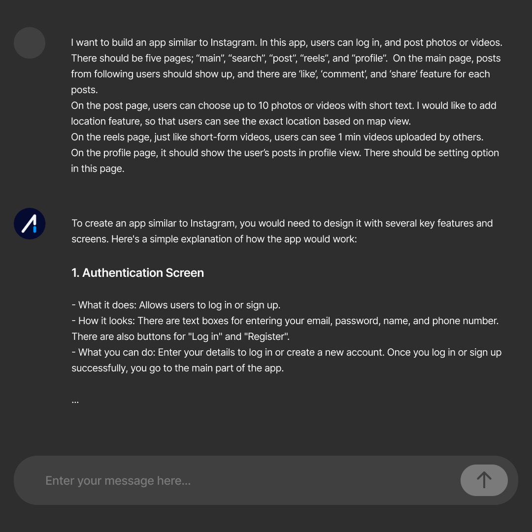 Appbuildchat - Chat to Build Your App
